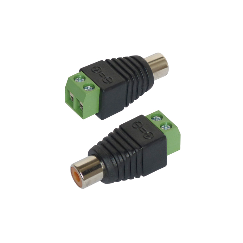 Adapter Cinch/RCA-Buchse 2er-Set BLANKO | Sintron